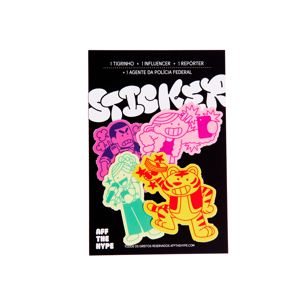Stickers & Pins – Aff The Hype